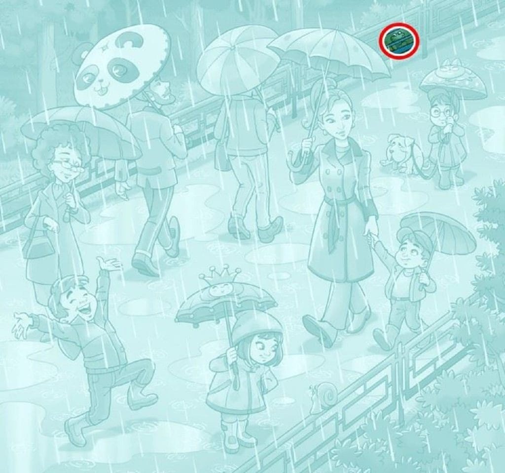 Optical Illusion For Your IQ Test: Only 5% Can Spot The Frog Hidden ...