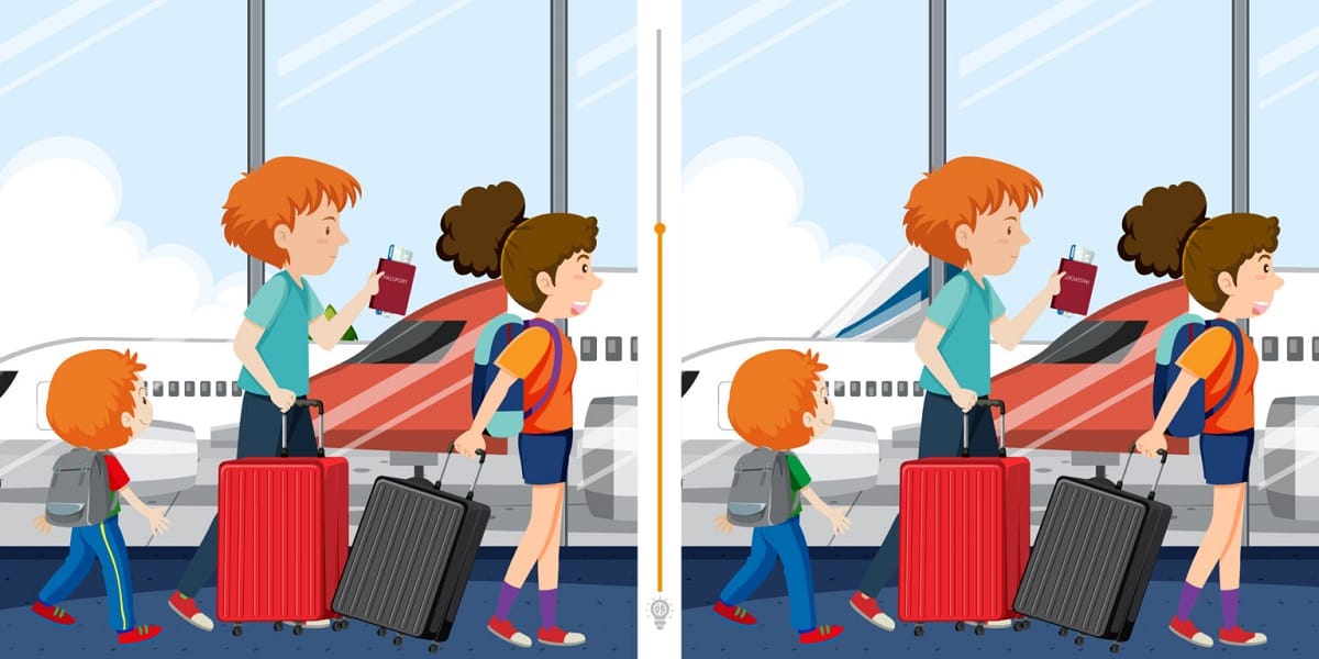 Differences Test: Will You Find The 10 Differences Between These 2 ...