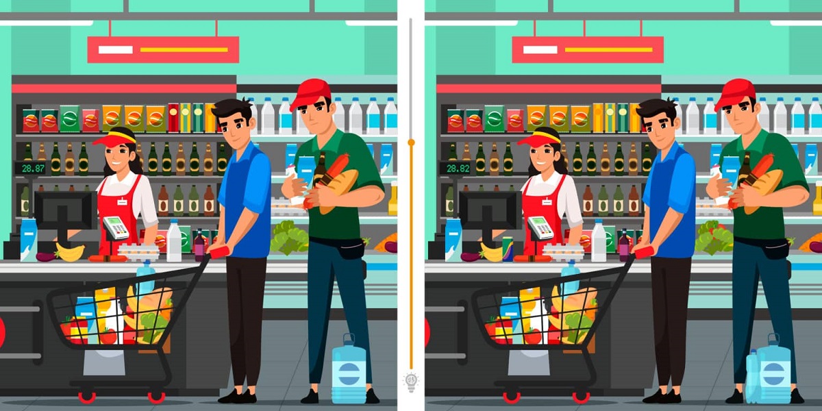 Visual Challenge IQ: Are You Fast Enough To Find All 6 Differences In ...