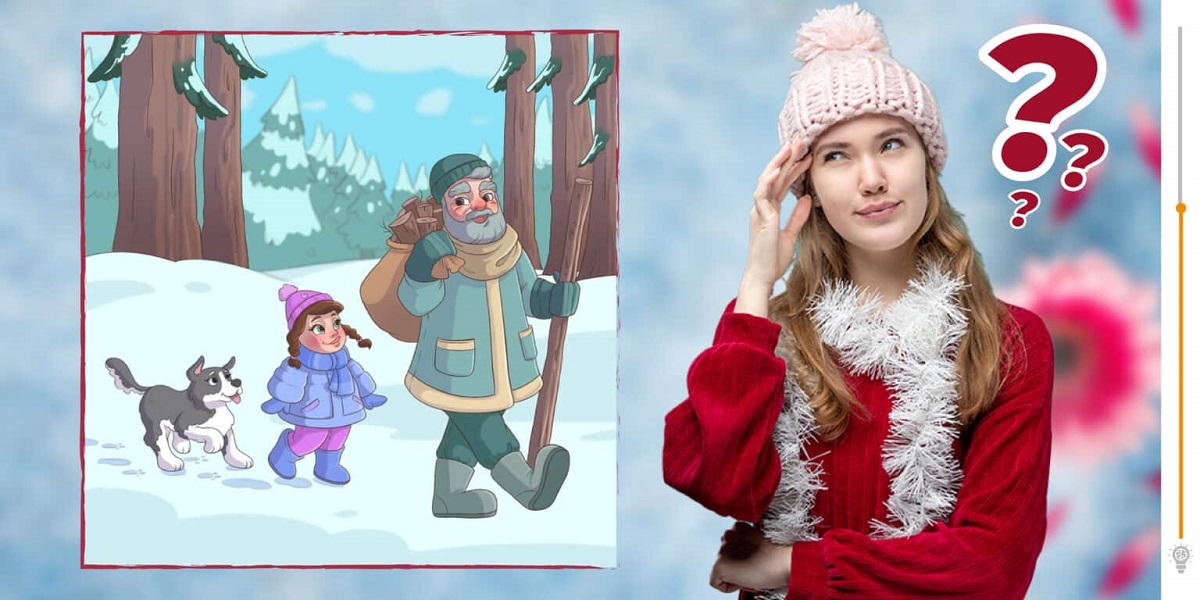 Visual Error Challenge: Find The Subtle Error In This Winter Scene ...