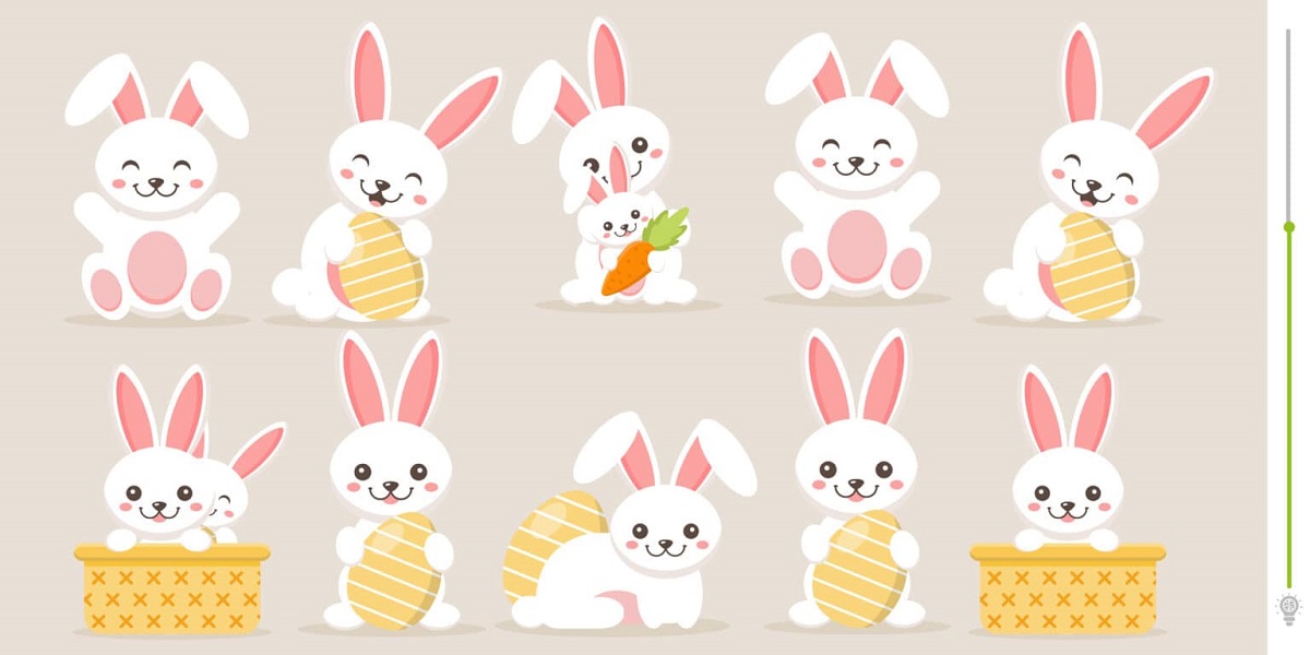 Rabbits Visual Test: How Many Rabbits Are Hidden In This Image? You ...